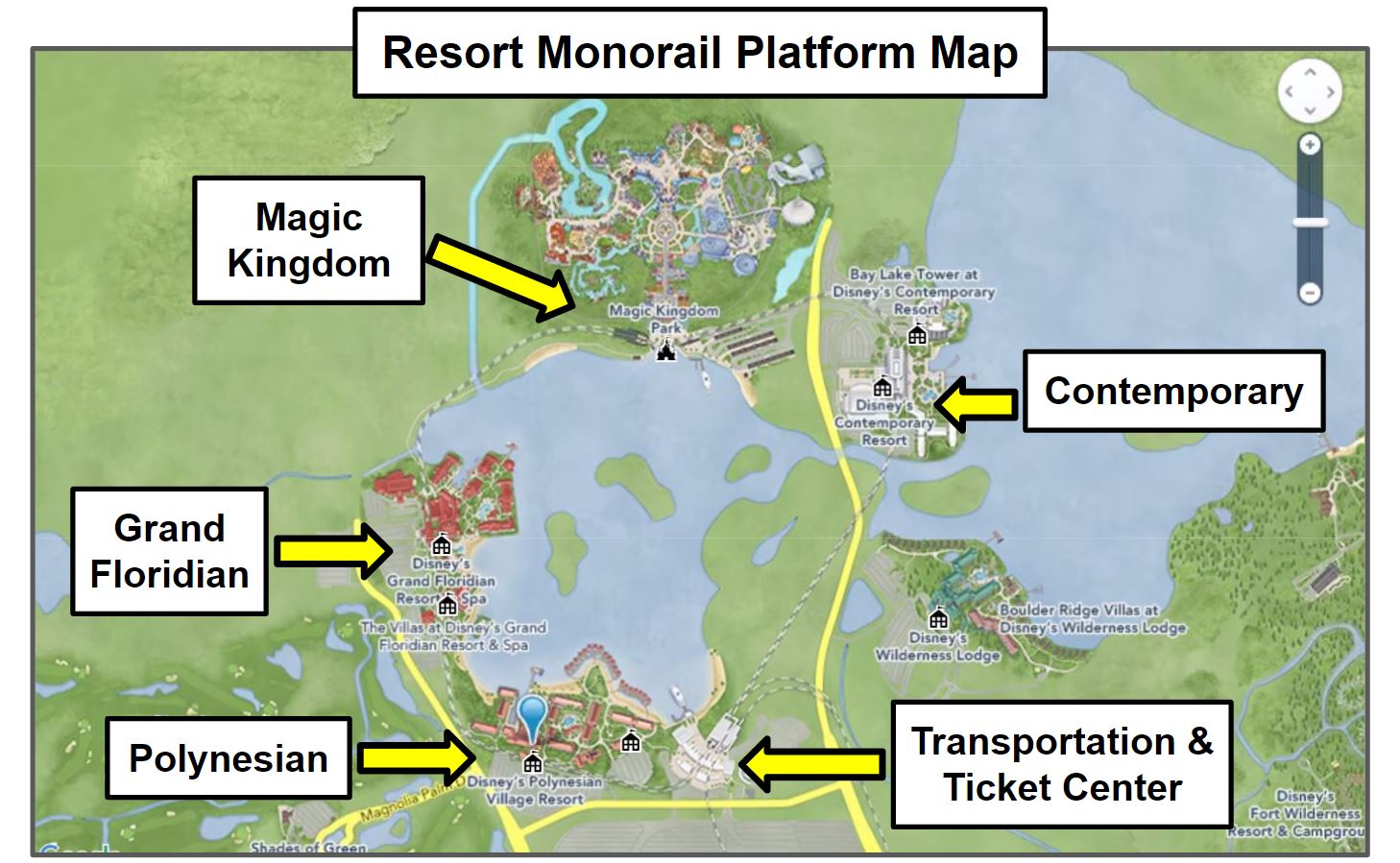 3 Ways from the Polynesian to Magic Kingdom (2024) - Resort Rat